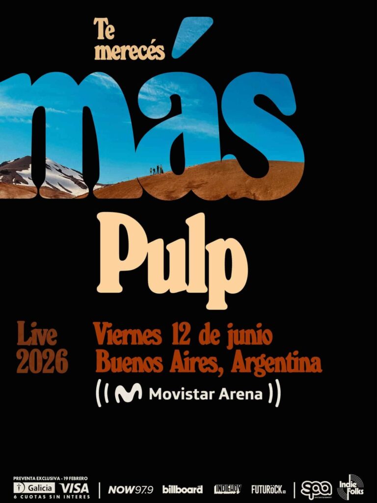 PULP VUELVE A LA ARGENTINA: UNA NOCHE HISTÓRICA EN EL MOVISTAR ARENA ...
